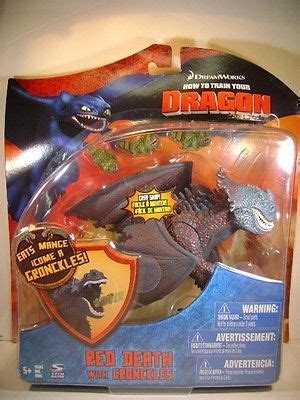 Dreamworks How To Train Your Dragon Red Death Action Figure 2010