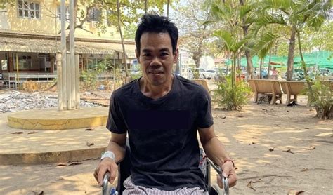 Success Huoch From Cambodia Raised 572 To Fund His Tendon Surgery To