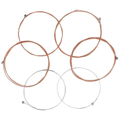 Ctirchiu 6 Pack Acoustic And Folk Guitar Strings Set For Enhanced Sound