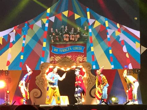 Review Of Cbeebies Live Justin And Friends Mr Tumbles Circus