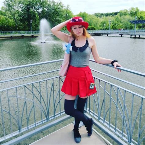Handmade Tops Pokemon Serena Trainer Xy Cosplay Costume Anime Cute