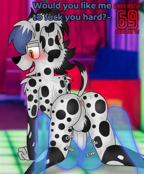 Rule 34 101 Dalmatian Street 101 Dalmatians Anthro Anus Ass Big Butt Big Penis Blush Canid