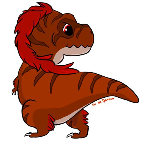 Bright Art Chibi Goose Companion Of Gina De Vivo And