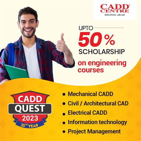 Get A 50 Scholarship On Cadd Centre Training Services Facebook