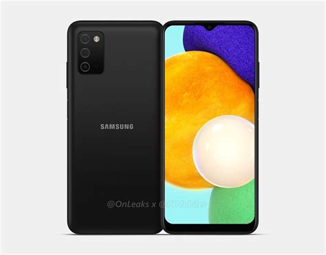 Samsung Galaxy A03s с Infinity-V дисплеем появился на качественных рендерах