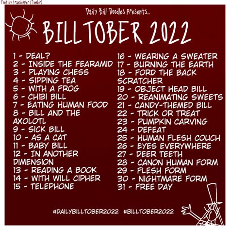55 Billtober 2022 Presenting To You Admin Books Version Of