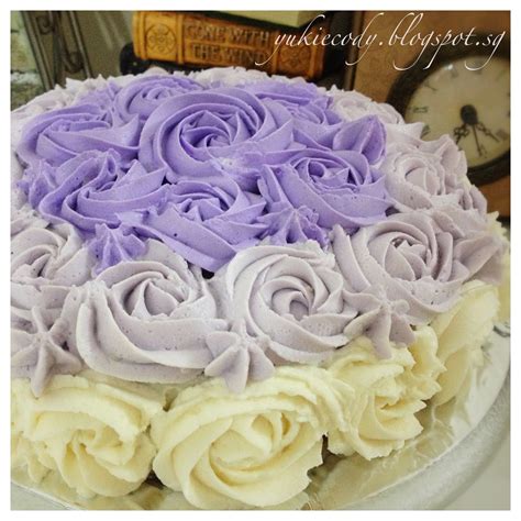 ♥♥♥ Yukiecody ♥♥♥ Violet Ombre Rosette Spongecake