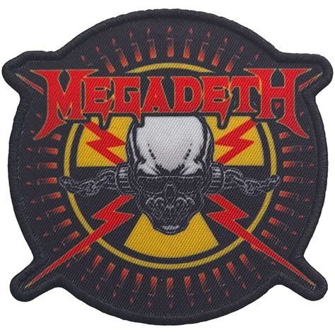 Megadeth Bullets Patch Clarity Records