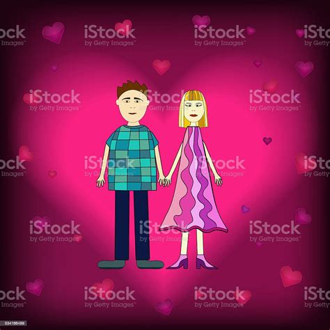 Girl And Boy Illustration Stock Illustration Download Image Now
