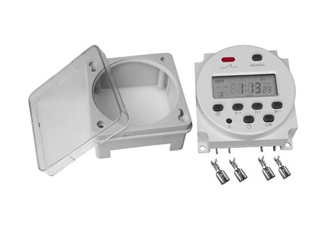 Digital Timer Switch With Led Display 220 250v Ac 16a With Battery