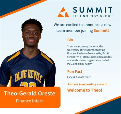 Internship Summit Technology Consulting Group