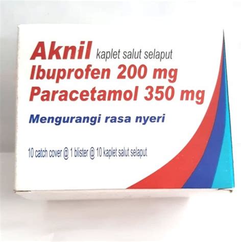 Jual Aknil 𝟏 𝐒𝐓𝐑𝐈𝐏 𝐈𝐒𝐈 𝟏𝟎 𝐊𝐀𝐏𝐋𝐄𝐓 Meredakan Demam Nyeri Haid Sakit Kepala Dan Gigi Shopee