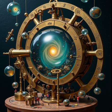 Free Celestial Clockwork Observatory Photo Steampunk Celestial
