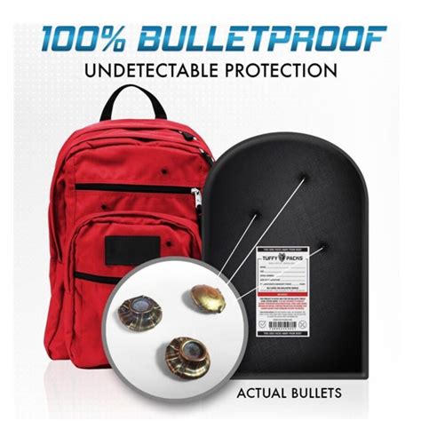 Ballistic Level Iiia Bulletproof Backpack Insert Adult