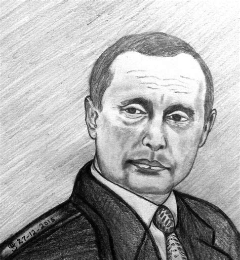 Путин Рисунок Карандашом - 62 фото