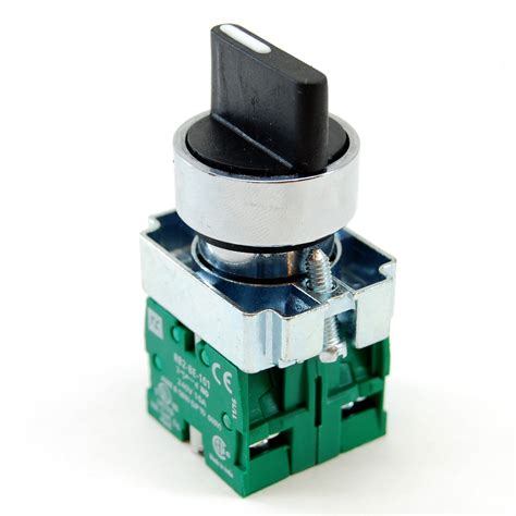 2 Position Maintained Selector Switch Nonc Contactors The Electric