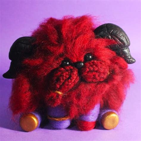 Ornn Plushie Poro Cute Figure Inspired On Aurora T From League Of