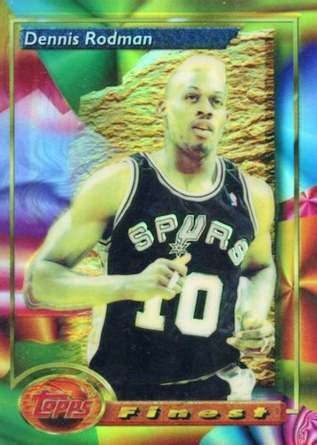 Top Dennis Rodman Cards Rookie Cards Autographs Inserts Valuable