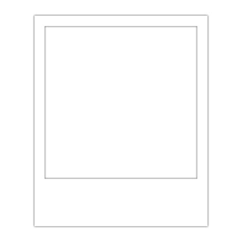 Polaroid Border Template