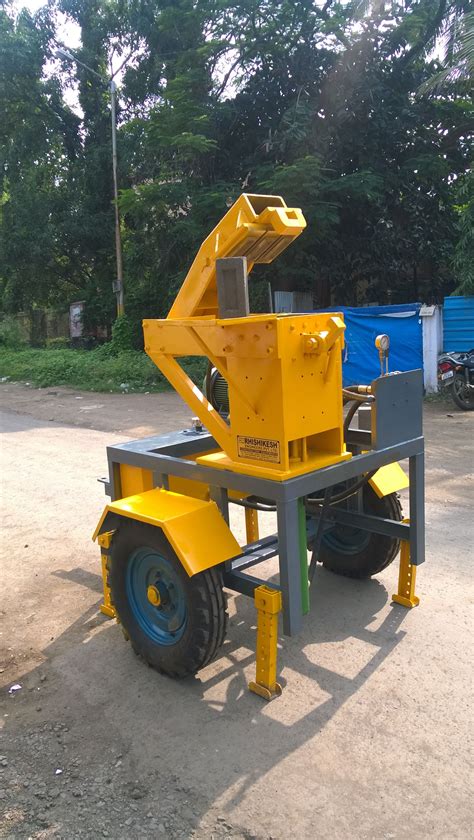 Semi Automatic Interlock Block Making Machine Capacity Blocks Per