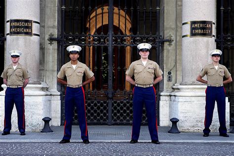 Marine Security Guard Embassy Duty