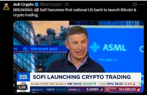 Sofi Launches Crypto Trading Platform — Waitlist Opens For Early Users