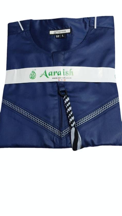 Mens Omani Thobe Navy Blue At ₹ 900 Piece In Mumbai Id 2851487344248