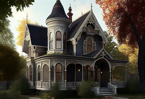 Premium Photo Exterior Design Home Victorian