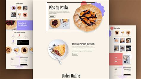 Get A Free Pie Shop Layout Pack For Divi