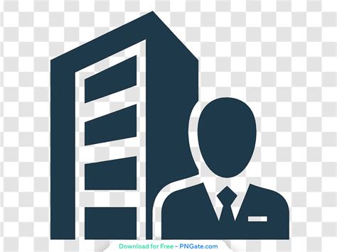 Corporation Business Symbol With Professional Figure Free Png Pngate
