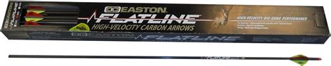 Easton Flatline Size 400 Dozen Arrows 2 Inch Blazer Vanes