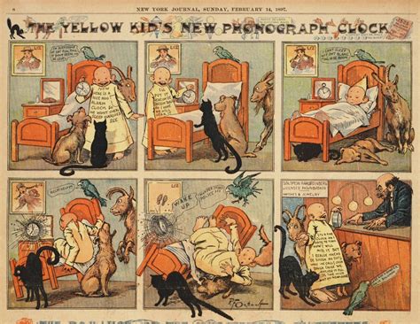 The Creation Of The Comic Strip As An Audiovisual Stage In The New York
