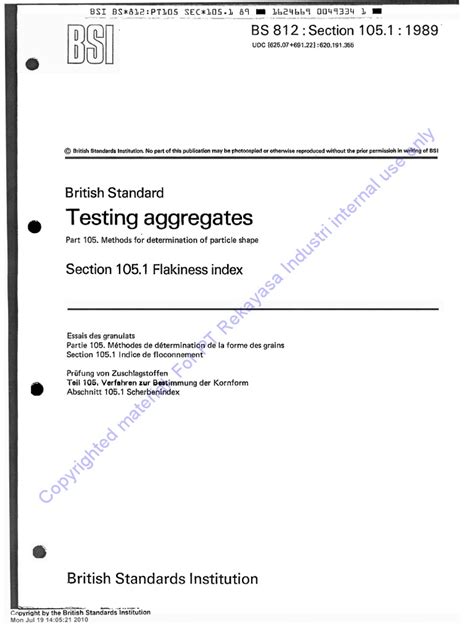 Bs Standart 89 Pdf Accuracy And Precision Sheet Metal