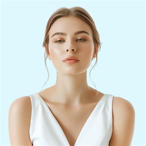 Premium Psd Face Cosmetic Model