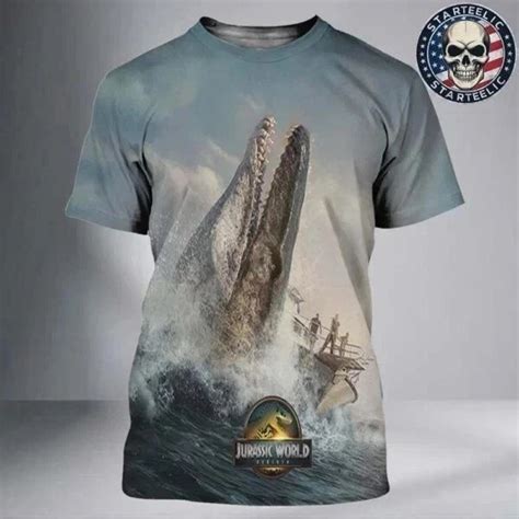 Jurassic World Rebirth Only In Theaters July 2 2025 3d T Shirt Unisex