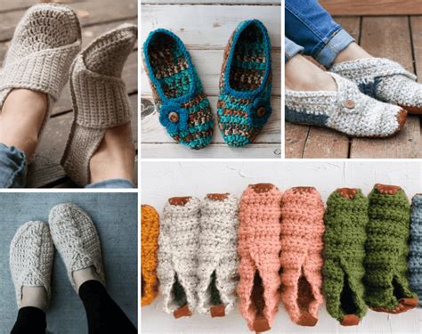 Crochet Slipper Pattern For Beginners Super Easy Crochet Slippers