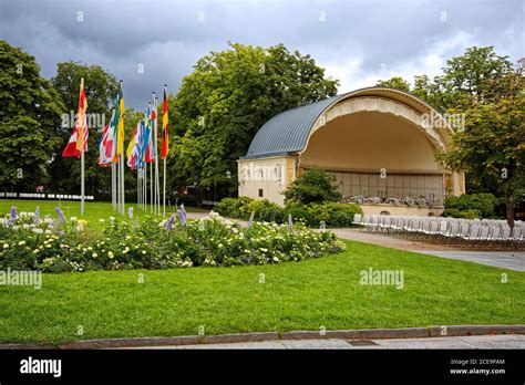 Outdoor Concert Venue Open Air Entertainment Shell Seats Row Of