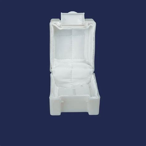 White 100mm Plastic Earring Jewelry Box At ₹ 110 Piece In Gondal Id
