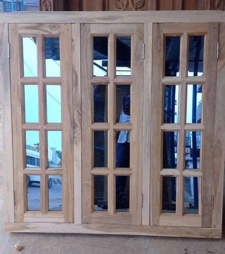 Brown Teak Wood French Window 4ftx4ft At ₹ 900piece In Chennai Id