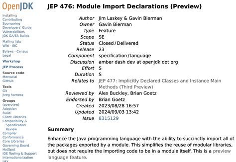 jdk 23 功能：jep 476 模組化的匯入宣告 cyberjos is blogging 網路老喬的深聊漫談