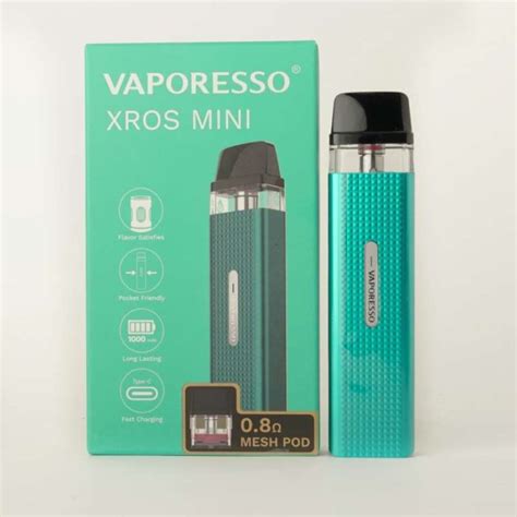 Promo Pod Vape Vapor Xros Mini Pod Kit 1000mah Forest Green By