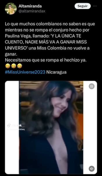 Reviven La “maldición” De Paulina Vega Como Miss Universo Infobae