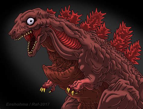 Shin Godzilla Third Form June 2017 By Enshohma On Deviantart