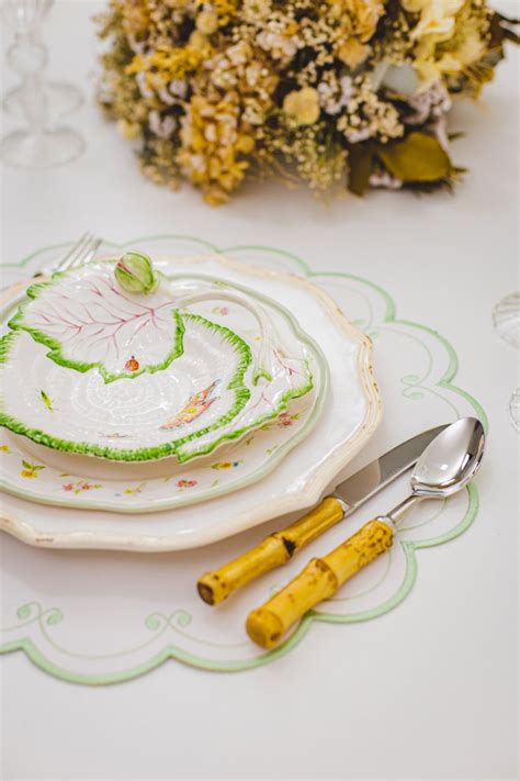 Faqueiro De Jantar Bambu Natural Duquesa 18 Pçs Mesa Chic Decor