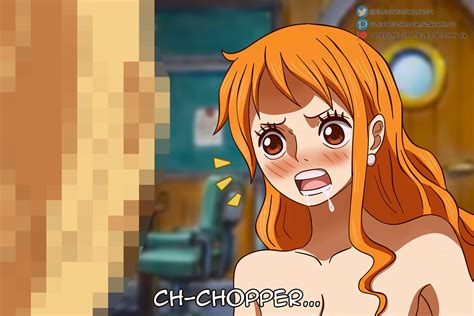 Rule 34 1girls Blush Censored Electricshark Female Long Hair Male Nami One Piece Open Mouth