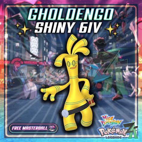 6iv Shiny Gholdengo Legends Za Mega Dimension Dlc Legends Z A