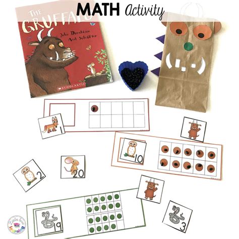 Fun And Hands On Preschool Activities For The Gruffalo