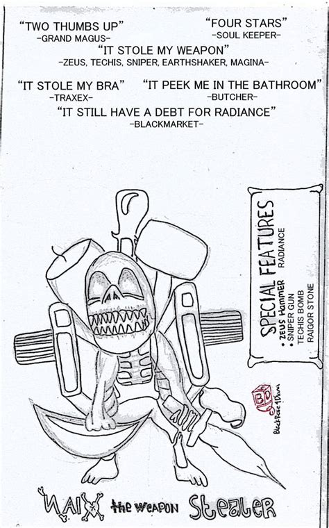 Naix Weaponstealer By Blackrose4diana On Deviantart