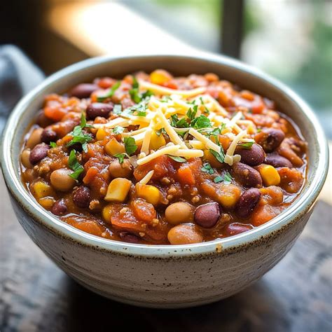 20 Minute Vegetarian Chili Recipe