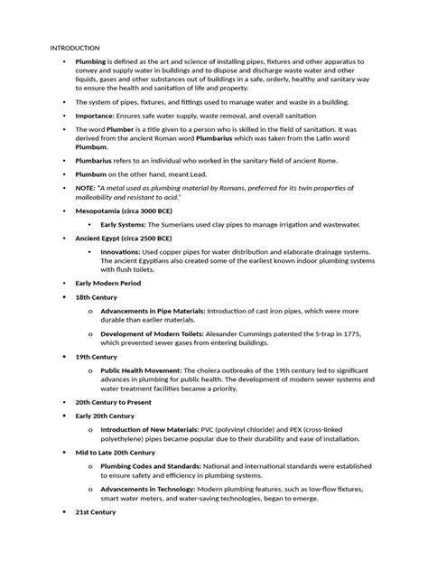 Ut2 Reviewer Pdf Sanitary Sewer Plumbing